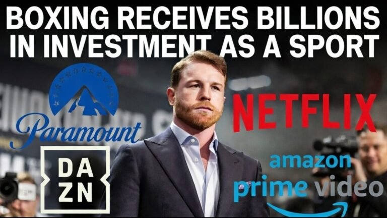 Estimated Amount Of Billions Boxing Has Received In Investment Between ...